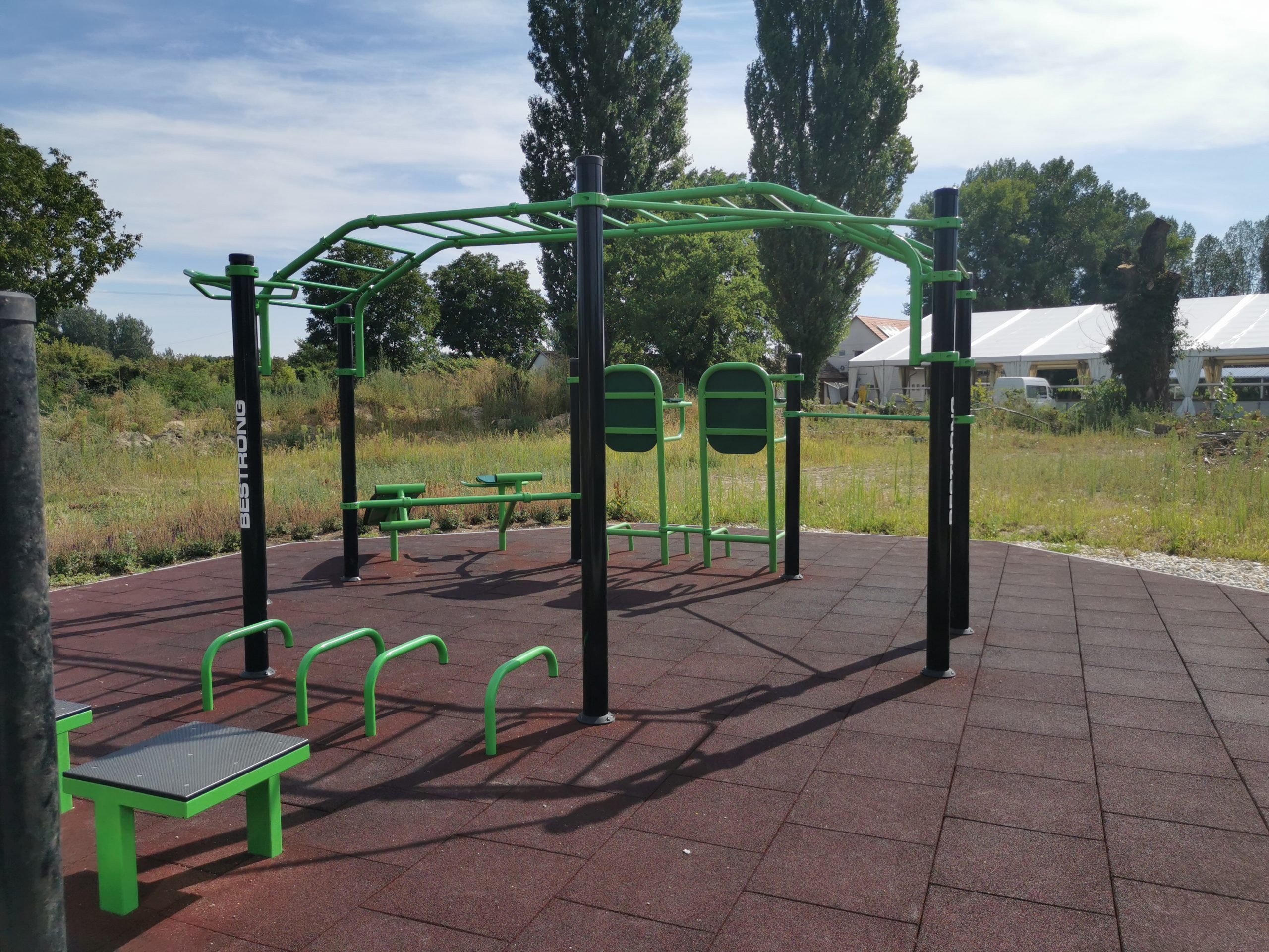 Szabadtéri kondipark – mapptic